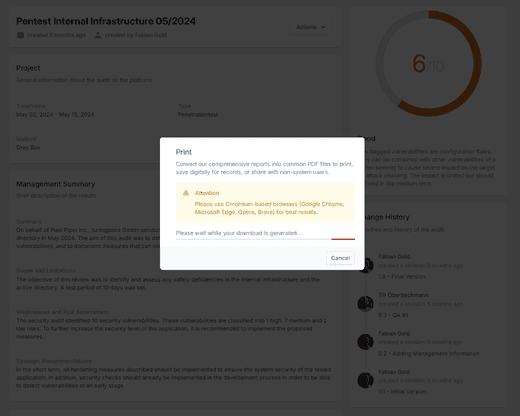 Pentest Report Automation Turingsecure